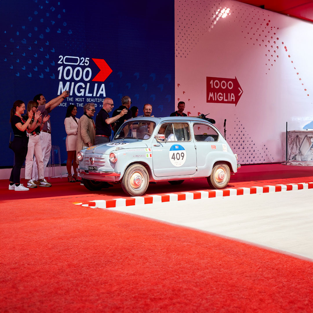 70 anni di Fiat 600: la vettura protagonista alla 1000 Miglia - Gruppo ...